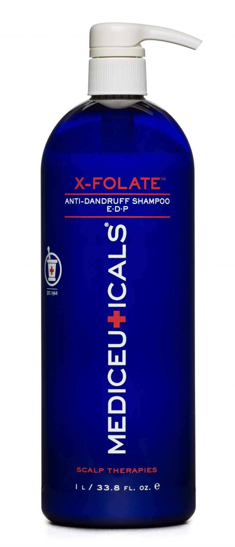 Mediceuticals X-Folate shampoo, 1000 ml. - Capelle Haarwerken